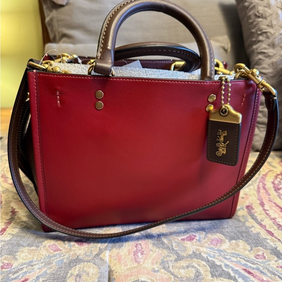 Coach | Bags | Nwt Coach Colorblock Rogue 25 Handbag | Poshmark